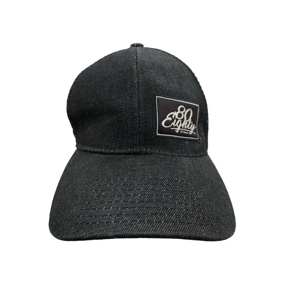 Unbranded | Accessories | Eighty Eighty Snapback Hat Mesh Cap Black Mens Adjustable 8 Eighty ...